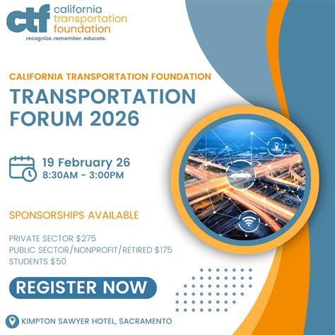 Ctf Events — California Transportation Foundation