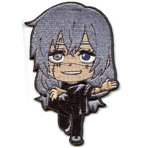 Jujutsu Kaisen Mahito Chibi Patch High School Blindfold Embroidered