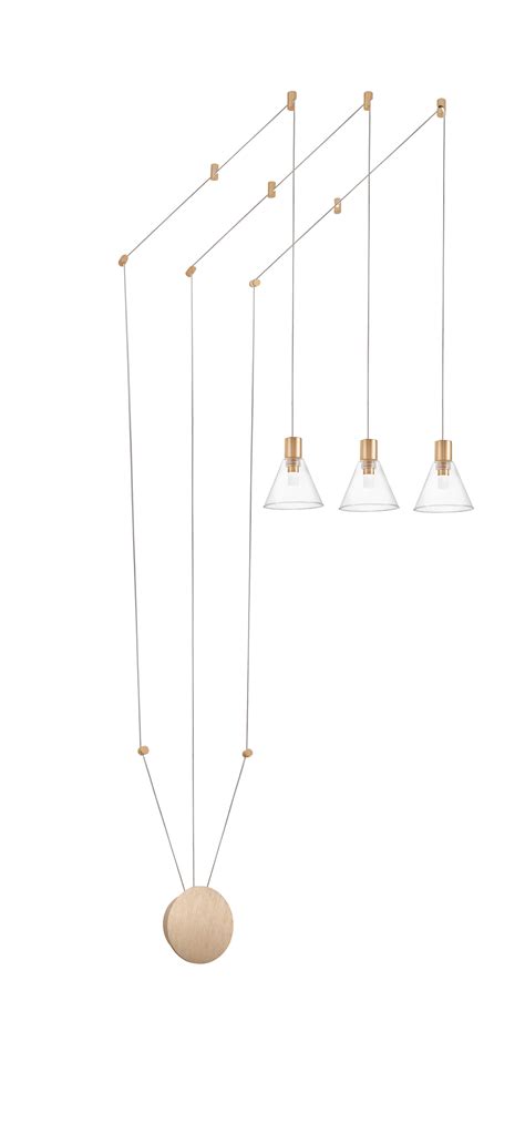 Nova Luce 3 Light Cluster Cone Led Pendant Uk