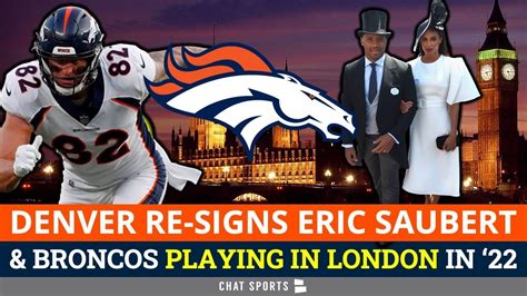 Broncos News Te Eric Saubert Re Signs Free Agency News And Broncos