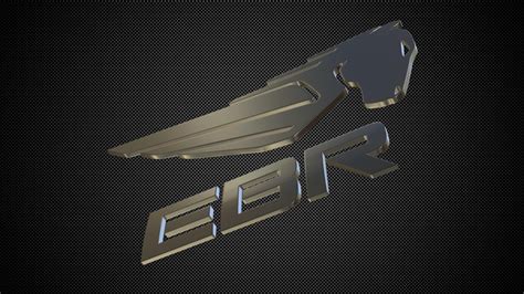 Ebr Logo 3d Model By 3dlogoman