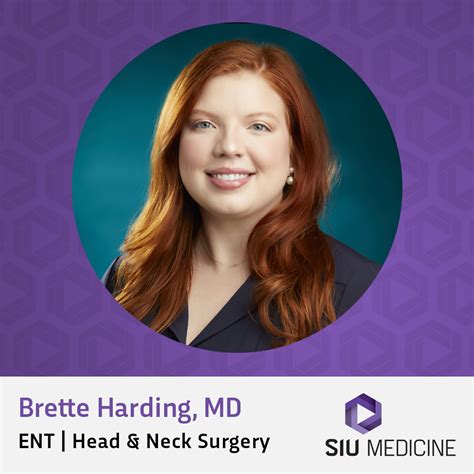 Siu Meet Dr Brette Harding Fellowship Trained Head And Neck Cancer