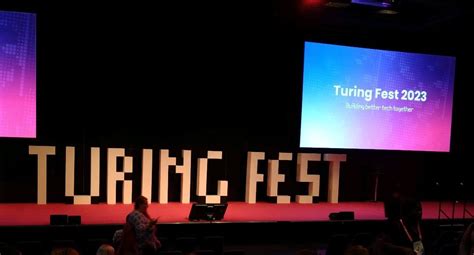 Excited For Turingfest2023 To Get Underway Amy Tayler