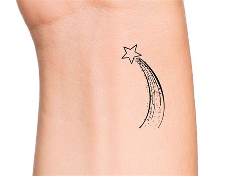 Unique Shooting Star Tattoos