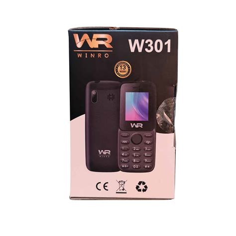 Winro W301 Mobile Phone Dual Sim 1000mah Bluetooth