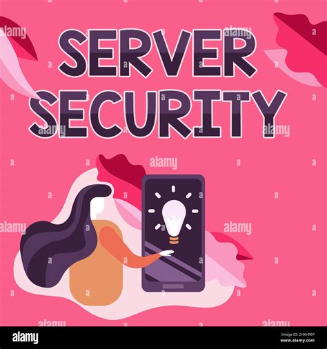 Conceptual Caption Server Security Word For Web Server That Guarantees Secure Online