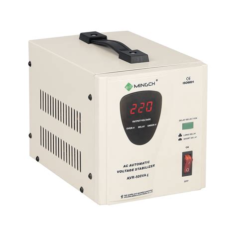 Avr 0 5kva Relay Type Automatic Voltage Regulator Mingch