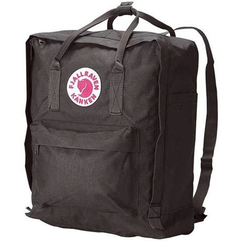 Fjallraven Kanken Classic Fabric Backpack Black Fjallraven Amazon
