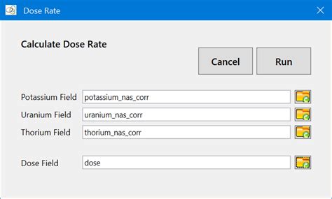 Calculate Dose Rate