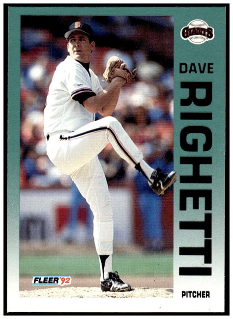 Dave Righetti For Sale Mavin