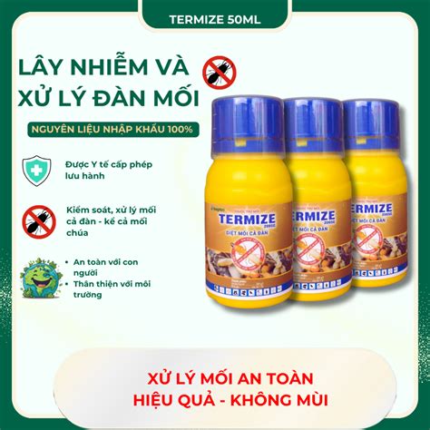Termize 200sc Capacity 50ml Treats Queen Termites Controls Termites Termize Or Imimoi