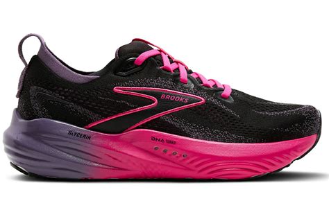 Brooks Glycerin 22 Black Montana Fuchsia Womens 120434 1b 093 Us