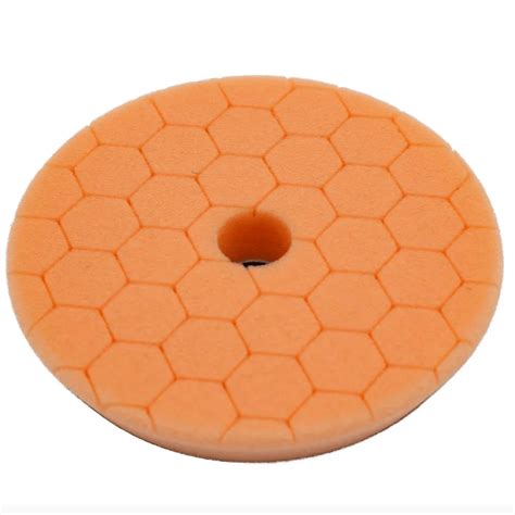 Boina De Espuma Laranja Hyper Refino 5 Kers Cris Car Care Produtos Estética Automotiva