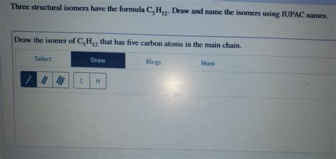 Solved Name The Isomer With C Atoms In The Main Chain Chegg