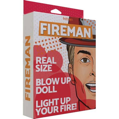 Fireman Inflatable Doll Bitola Organics