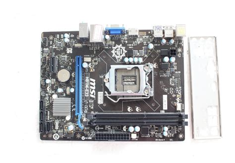 Placa Mãe Desktop Msi H81m-e33 H81 Ddr3 Garantia E Nfe | Parcelamento ...