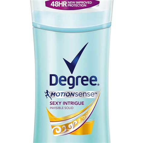 Degree Womens Motion Sense Sexy Intrigue Invisible Solid Anti