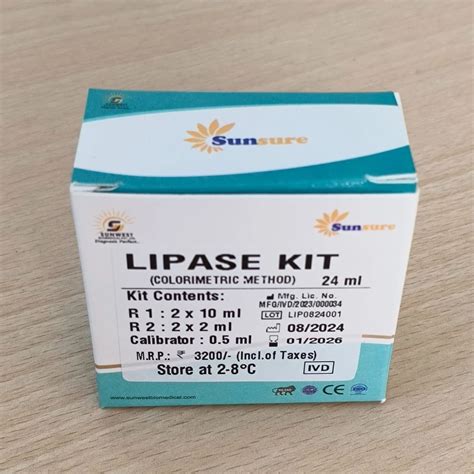 Lipase Colorimetric Method Enzyme Reagents At ₹ 1050piece In Manesar