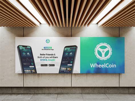 Move To Earn Referral Program Banner Design For Wheelcoin Web3 By