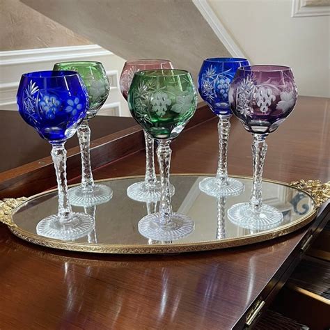 Cut Crystal Glasses Etsy