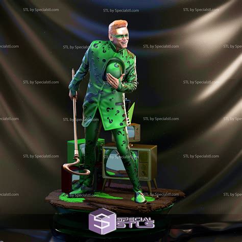 Riddler Jim Carrey From Dc Specialstl