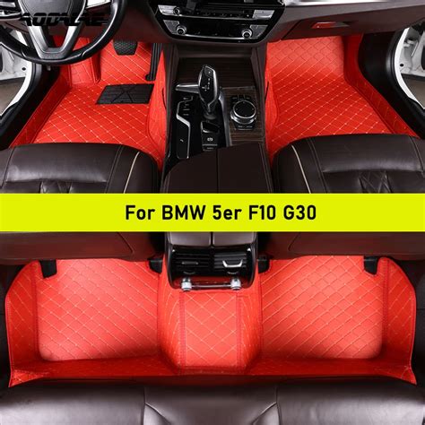 Aooale Custom Car Floor Mats For Bmw 5er F10 G30 F90 520 550 2011 2023