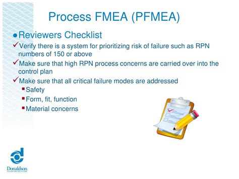 PPT Donaldson EMEA Supplier Quality Assurance PowerPoint Presentation