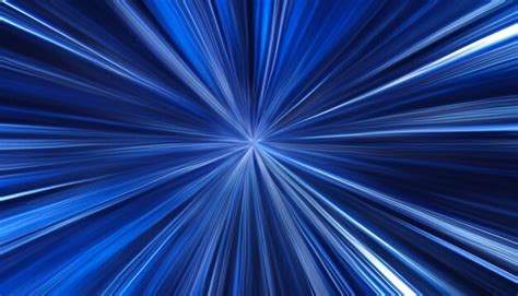 Premium Ai Image Modern Abstract Highspeed Movement Effect On Blue