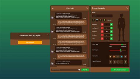 Ultimate Flat Themed Gui Ui 9 Themes Bundle Kit 711 Widgets Psd Sources In 2d Assets