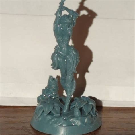 Eyrine The Forest Nymph 8k Danddpathfinder 32mm 75mm 100mm Miniature Model Kit Dryad By