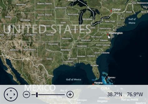 Map Coordinate Systems Winforms Controls Devexpress Documentation