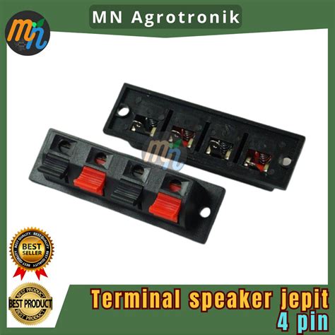 4 Pin Small Clamp Speaker Terminal Shopee Malaysia