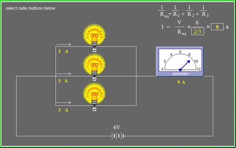 Resistors In Parallel Equivalent Resistance Simulation Juany S
