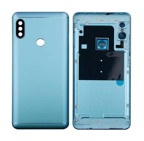 Back Panel Cover For Xiaomi Redmi Note 5 Pro Blue Maxbhi Com
