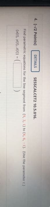 Solved 4 12 Points Details Sesscalcet2 105016 Find