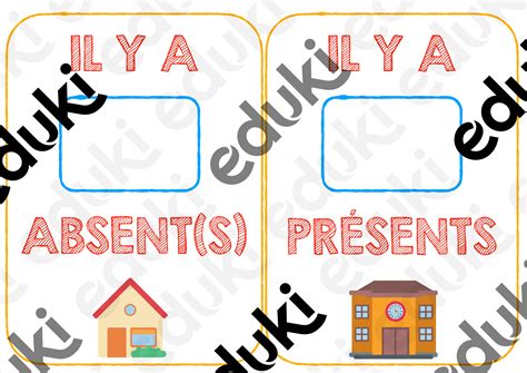 Affichage Présents Absents Ressource Pédagogique Pour Ton Cours De