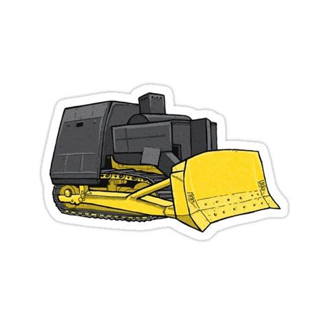 Killdozer Sticker For Sale By Ethelmonahan In 2024 Vinyl Decal