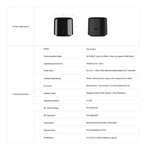 Broadlink Rm Mini 4c Rm4c Mini Universal Ir Remote Smart Home