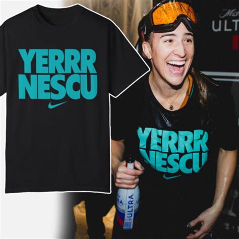 Sabrina Ionescu Yerrr Nescu Shirt Tokopyramid