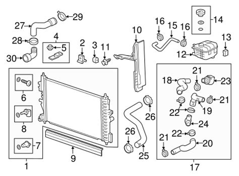 Radiator And Components For 2013 Chevrolet Cruze Quirkparts