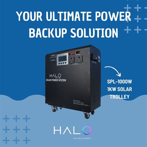 Cost Effective Portable Backup Solution Halo Energy