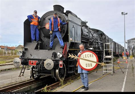 231k 8 Sncf 231k At Calais France By Jl Poggi 100 Steam Locomotive