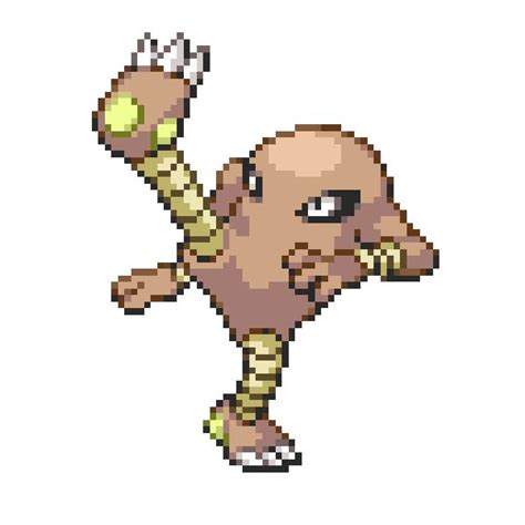 Hitmonlee In 2025 Pokemon Sprites Pokemon Pattern Pokemon