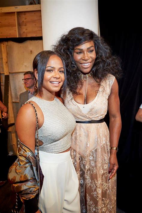 Hsn Christina Milian And Serena Williams Pose For A Photo Facebook