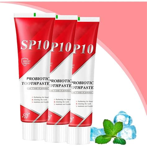 Sp 10 Toothpaste Super Probiotic Toothpaste With 6 Probioticssuper