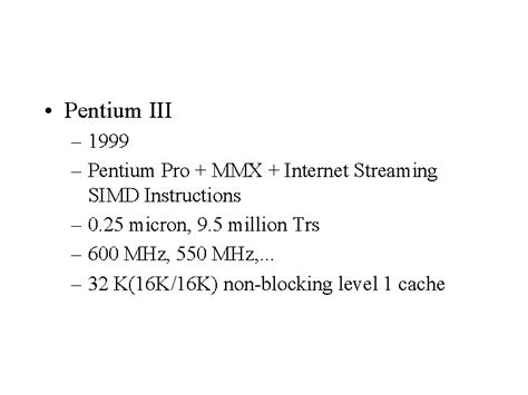 An Introduction To 8086 Microprocessor History Of Intels