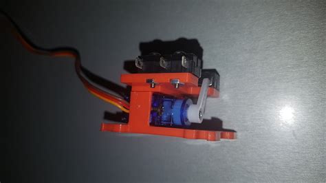 free 3d file servo mount for model railroad turnouts 🔌・3d printing