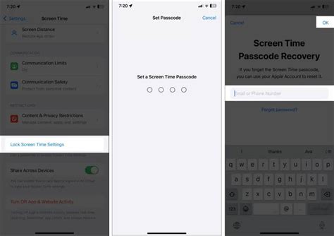 Set Screen Time And Passcode On Iphone And Android