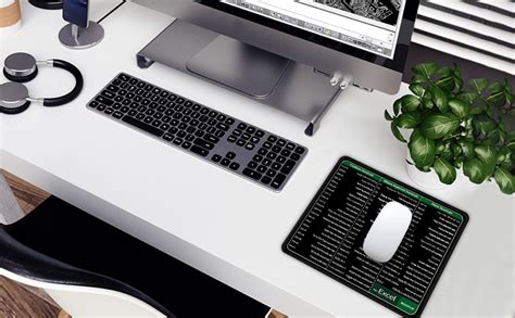 Excovip Office Mouse Pad Small Mousepad With Anti Slip Rubber Base Pc