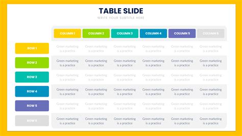 Mohamad Rafiq Bin Latif Table Pptx Slides Template